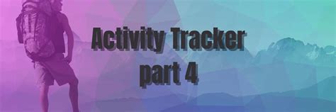 activity tracker earthly blog