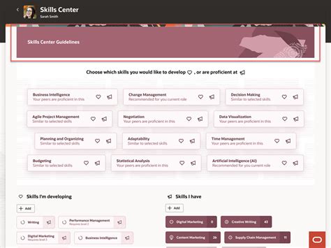 Skills Center Extensibility