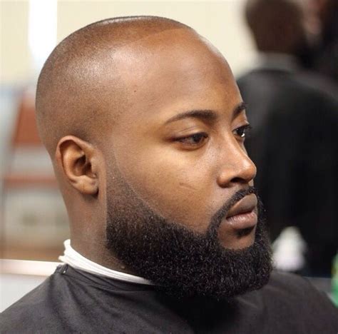 Clean All Over Faded Beard Black Men Beard Styles Beard Fade