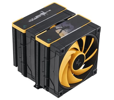 Deepcool Intros Ak620 Zero Dark Zoria Dual Fin Stack Cpu Cooler