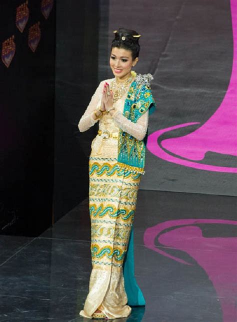 ️ Myanmar Traditional Dress Traditional Costume 2019 02 18