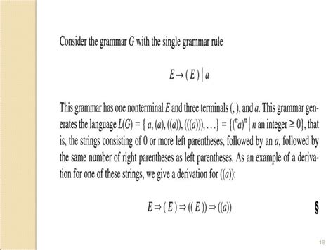 Chapter 3 Contextfree Grammars And Parsing 1 Parsing