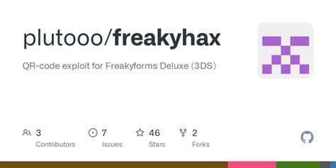 GitHub Plutooo Freakyhax QR Code Exploit For Freakyforms Deluxe DS