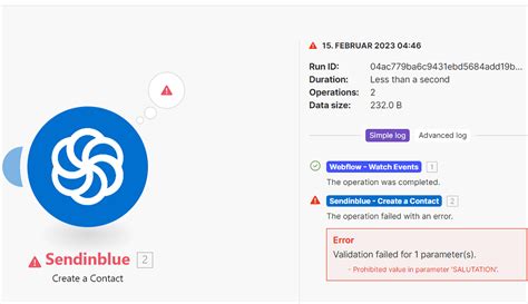 Webflow Make Sendinblue Data Api Forum Webflow