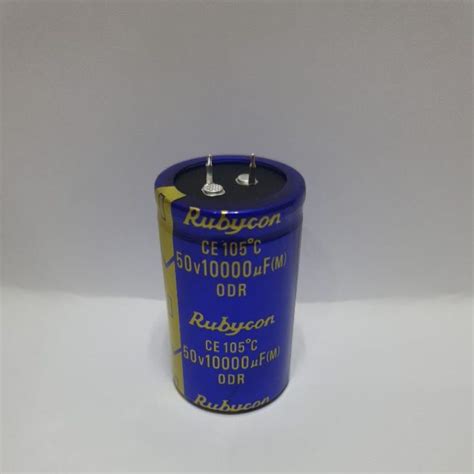 Jual Elco 10000uf 50v Rubycon Blue Shopee Indonesia