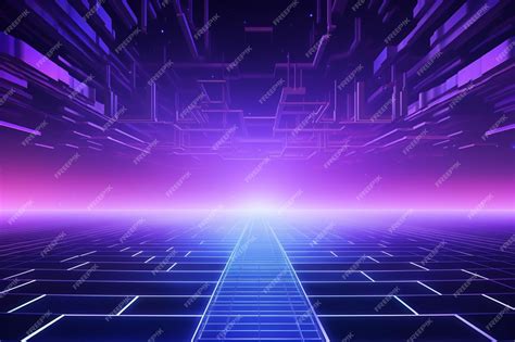 Premium Photo Realistic Gradient Futuristic Background