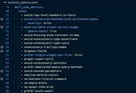 Configure Features Dcm Code Quality Tool For Flutter Developers