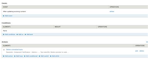 Rules Delete Scheduled Tasks Not Firing Drupal Answers