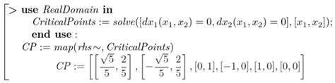 Unconstrained Optimization Examples