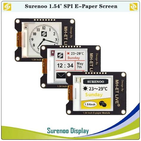 【customizable】 1 54 200 200 Ssd1680 E Paper Electronic Epaper E Ink Eink Display Screen Spi