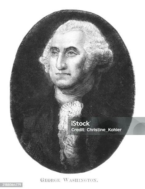 George Washington Portrait First President Of The United States
