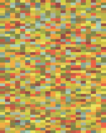 Pola Seni Piksel Ilustrasi Stok Unduh Gambar Sekarang 2015 Bentuk Bentuk Geometris Istock