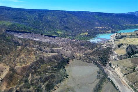 Geomorphic Transformations Landslide In British Columbia Ushers In Unexpected New Lake