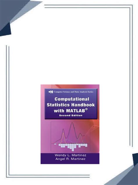 Computational Statistics Handbook With Matlab 2nd Edition Wendy L