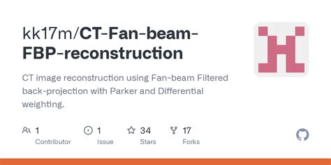 Github Kk17m Ct Fan Beam Fbp Reconstruction Ct Image Reconstruction Using Fan Beam Filtered