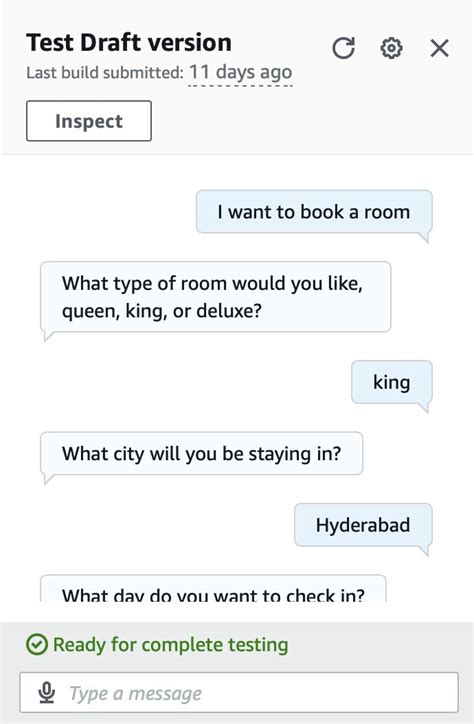 Furqan Akheel On Linkedin Chatbot Aws Roombooking Carrental Amazonlex