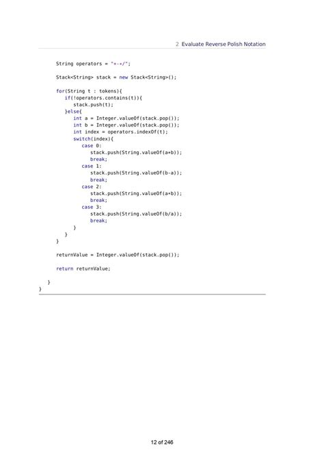 LeetCode Solutions In Java PDF Connect Programming