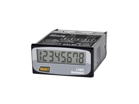 Autonics Le8n Bn Compact 8 Digit Lcd Digital Timers Tequipment