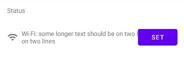 Android Textview Text Is Hidden Under Button Stack Overflow