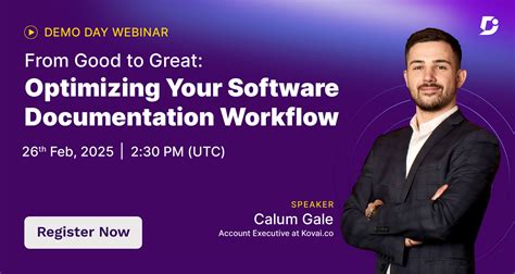 Document360 Webinar Optimizing Your Software Documentation Workflow