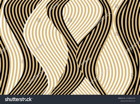Seamless Abstract Wave Lines Pattern Vector Stock Vector Royalty Free 2238858765 Shutterstock