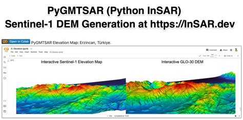Pygmtsar A Dem Generator With Sentinel 1 Alexey Pechnikov Posted On