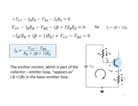 SOLUTION Electronics Emitter Bias Circuit Studypool