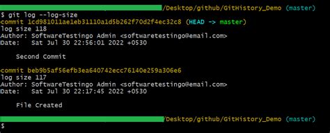 Git History Command File Commits Branch With Example 2024