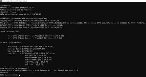 How To Move Active Directory Database To New Location WindowsTechno