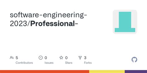 GitHub Software Engineering Professional