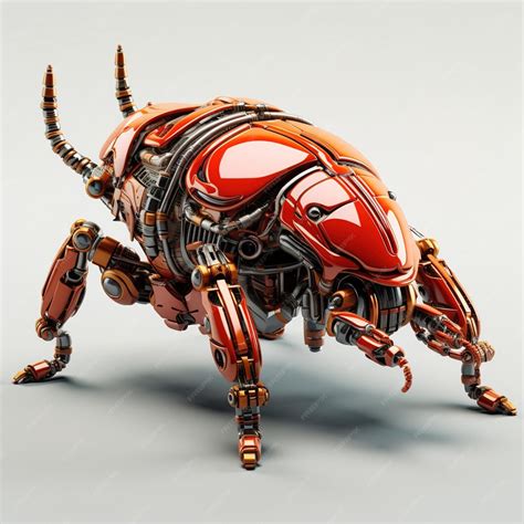 Premium Ai Image Bionic Bugs Robotic Insects Revolutionize Robotics Creeping Innovation
