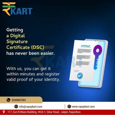Digital Signature Certificate Token In Jaipur Id 25981737530