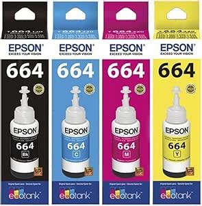 Kit Tinta Para Epson L L L L Original Cmyk X Ml Amazon Com Br Computadores E