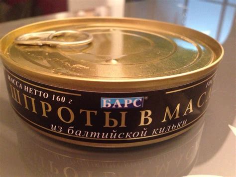 Шпроты в масле ООО "БАРС" из балтийской кильки - «Шпроты в масле ООО ...