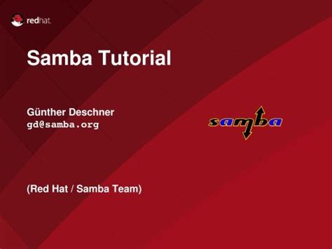 Samba Tutorial SambaXP