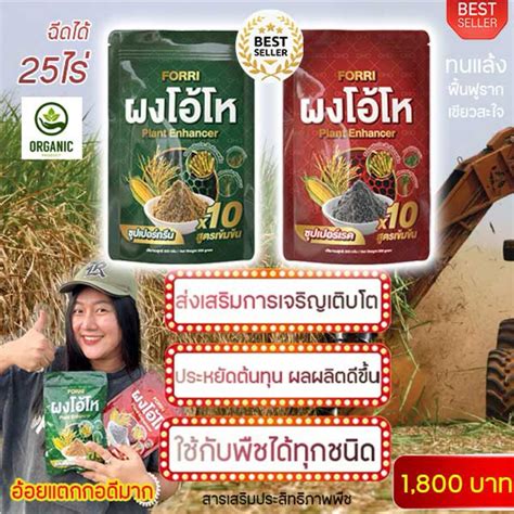 สารกระตุ้นการแตกกออ้อย ผงโอ้โหขนาด400กรัม ได้2สี Shopee Thailand