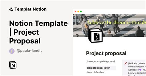 Templat Notion Template Project Proposal Notion Marketplace