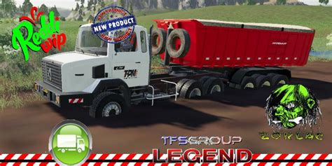BENNE TP FRUEHAUF 3 AXES V1 5 Mod Farming Simulator 2025 Mod LS 2025 Mod FS 25 Mod