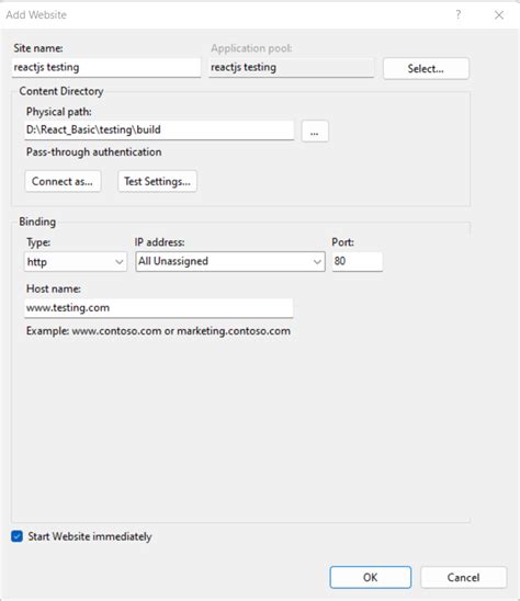 Hosting An React Js Web Application In Iis Server Xtreme Thoughts