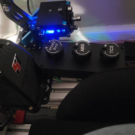 14 button simracing button box with push button rotary encoders and