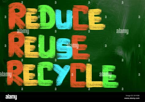 Reduce Reuse Recycle Concept Stock Photo Alamy