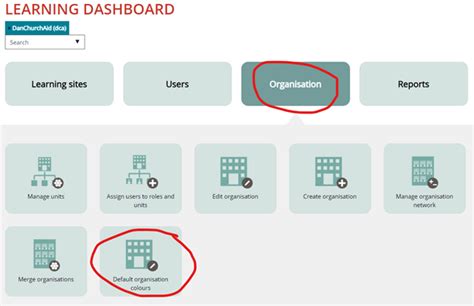 Helpcentre How Do I Set The Organisation Colour Scheme