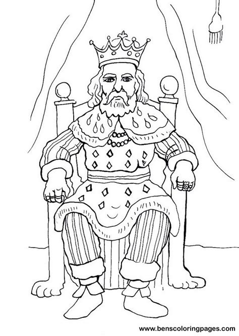 Swiss Sharepoint Printable King Coloring Sheet