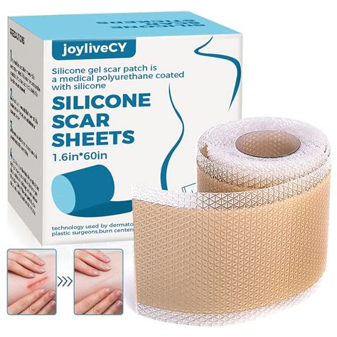 Buy Scar Away Silicone Scar Sheets Silicone Scar Tape 16” X 60” Roll Scar Removal Sheets
