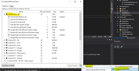 Can I Install Xamarin Android 10 0 With Visual Studio 2017 Pro Stack