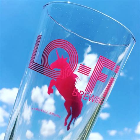 Pint Glass Lo Fi Brewing