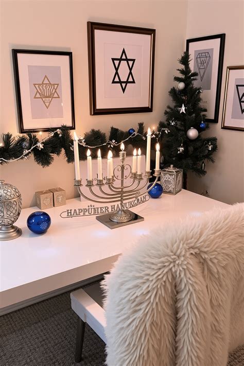 25 Home Office Hanukkah Decorating Ideas For A Festive Touch