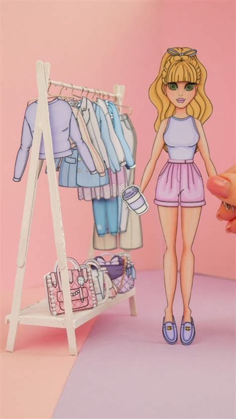 고양이부터 꼬마 아이까지 귀여운 종이인형 만들기 도안 네이버 블로그