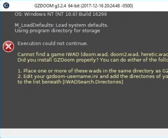 GZDoom Download Sports Advanced Hardware OpenGL And Enhanced Software Rendering Capabilities