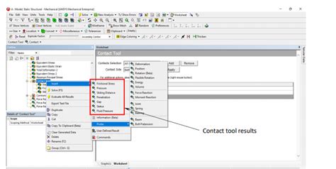 How To Extract Node Force And Element Force In Ansys Workbench Researchgate